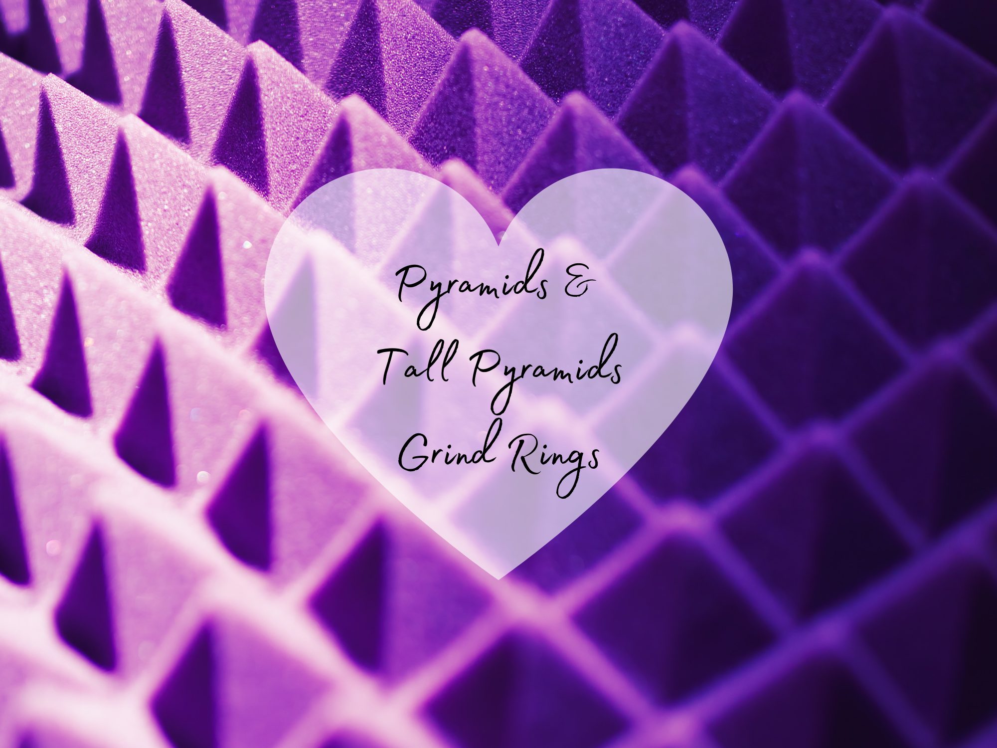 [Toy Review] Godemiche Grind Rings "Pyramids" and "Tall Pyramids ...